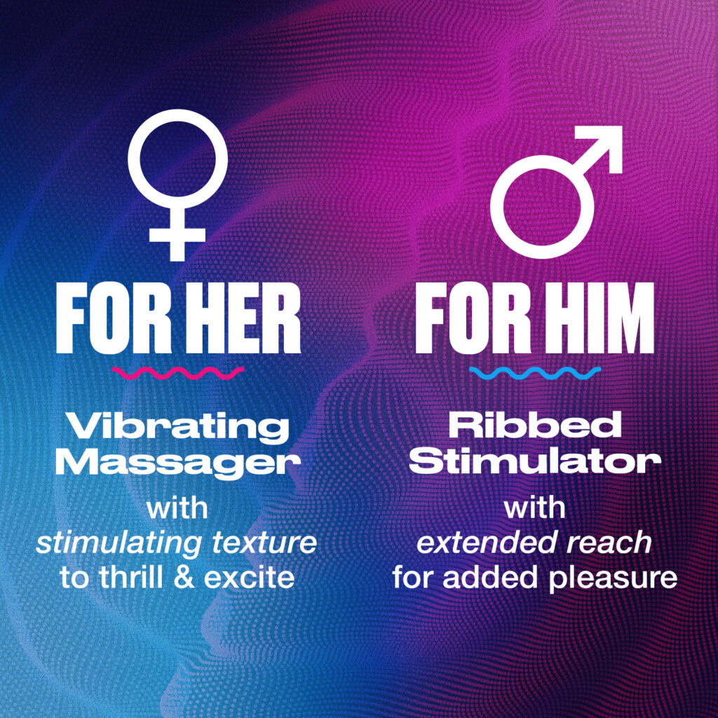 Trojan Tandem Couples Vibrating Ring - Paradise Marketing