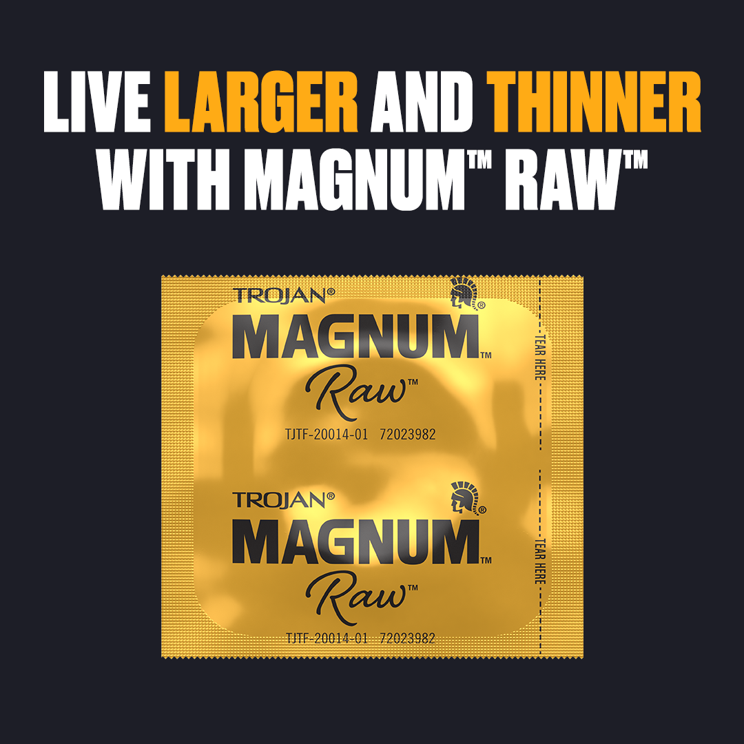 Trojan Magnum Raw 10 Count Condoms - Paradise Marketing