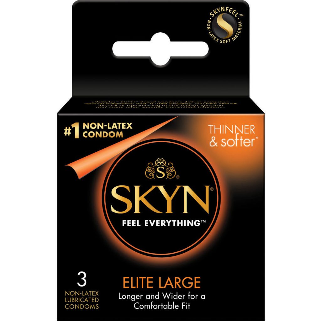 SKYN Elite Large 3 Count Condoms - Paradise Marketing