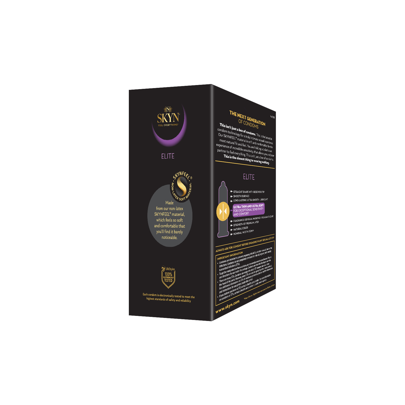 SKYN Elite 22 Count Condoms - Paradise Marketing