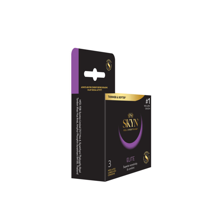 SKYN Elite 3 Count Condoms - Paradise Marketing