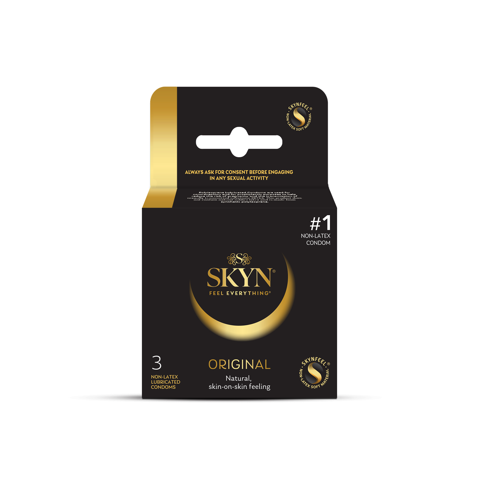 SKYN Original 3 Count Condoms - Paradise Marketing