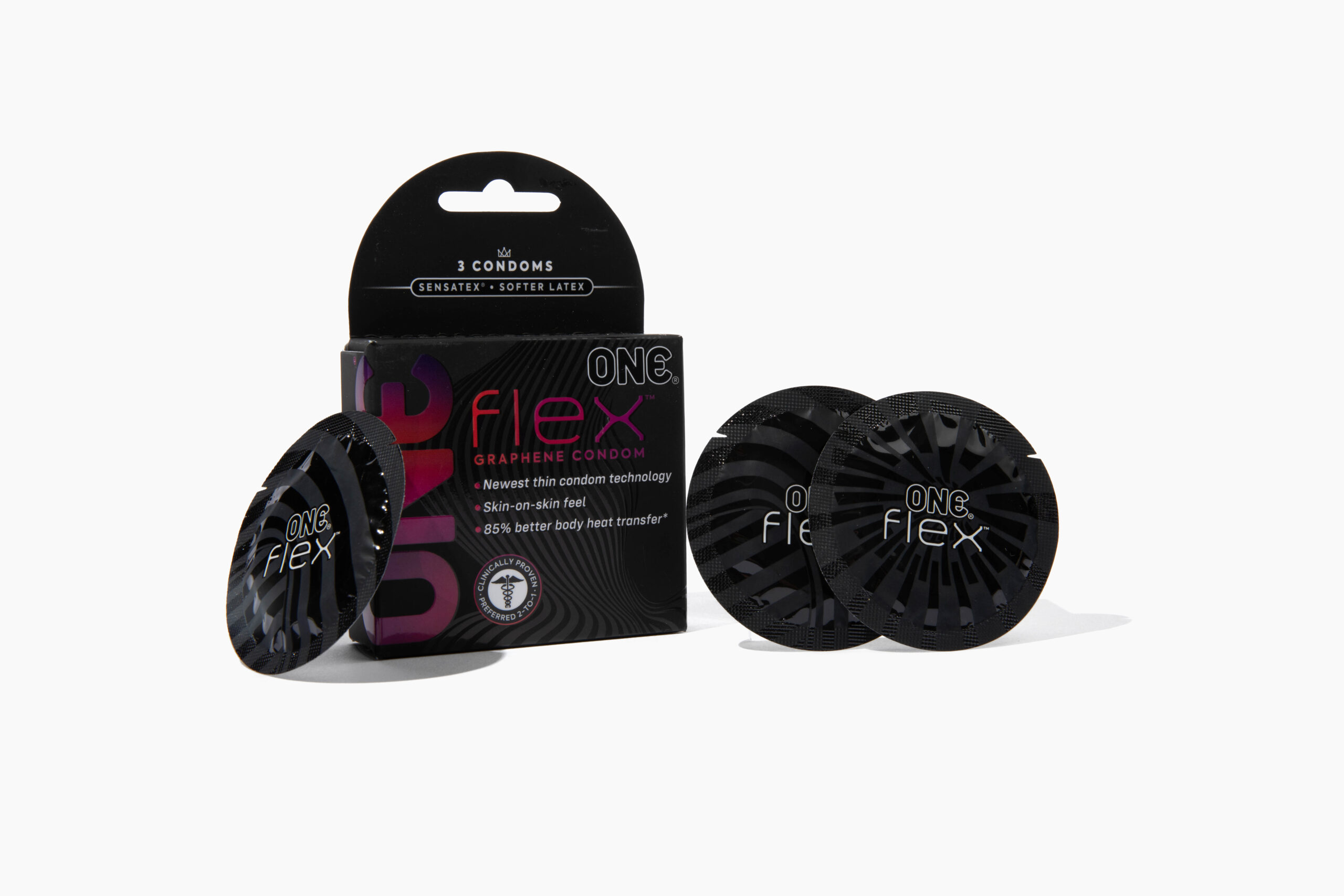 ONE Flex 3 Count Condoms - Paradise Marketing