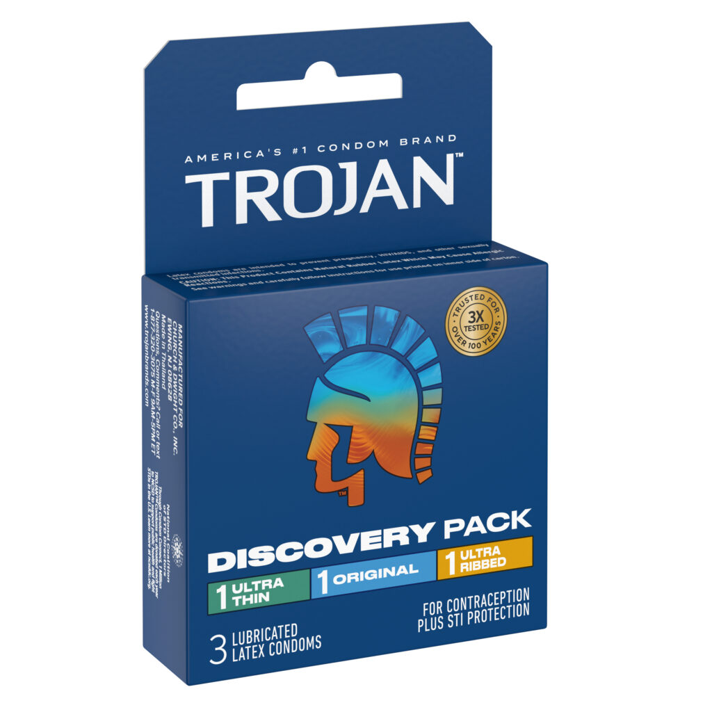 Trojan Discovery Pack 3 Count Condoms - Paradise Marketing