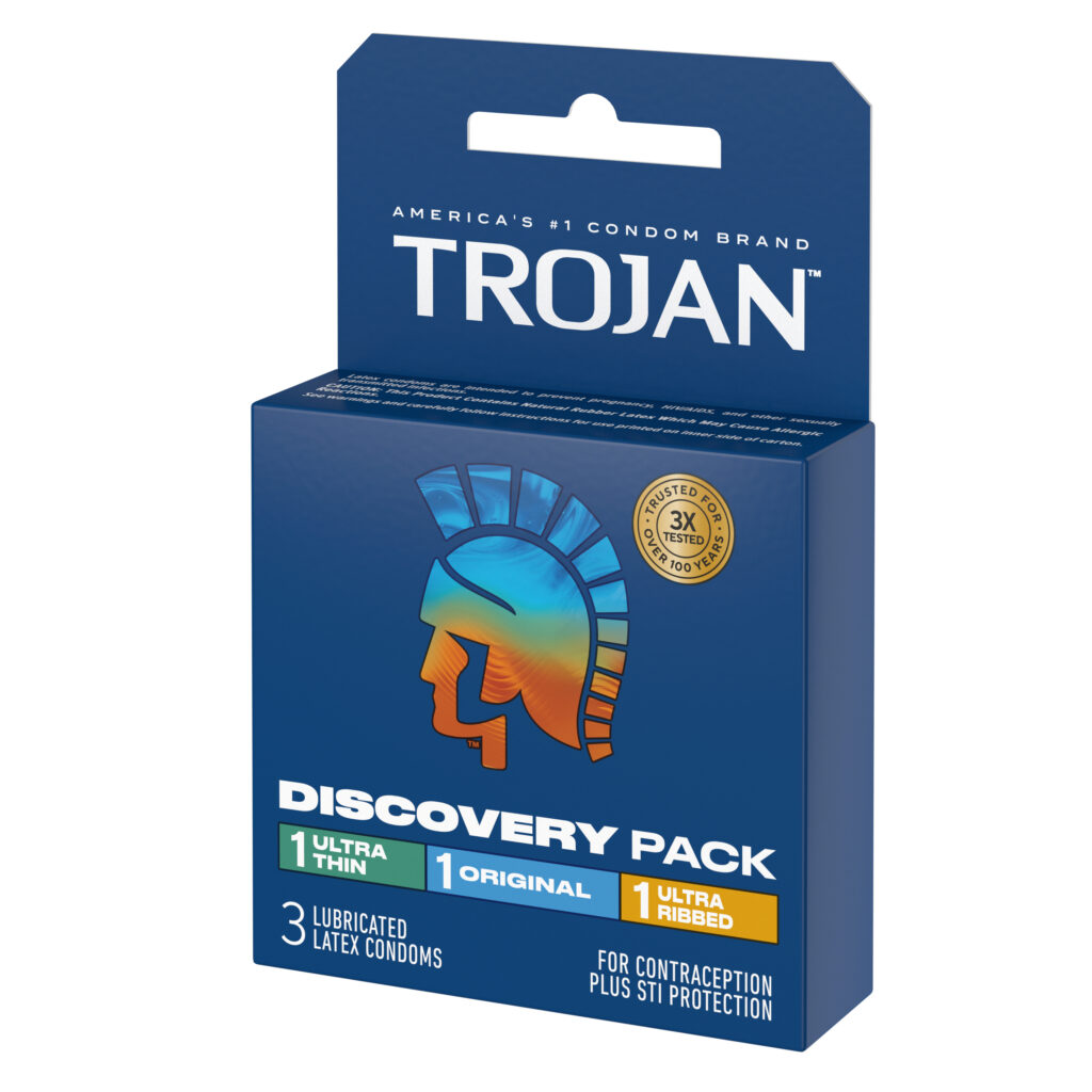 Trojan Discovery Pack 3 Count Condoms - Paradise Marketing